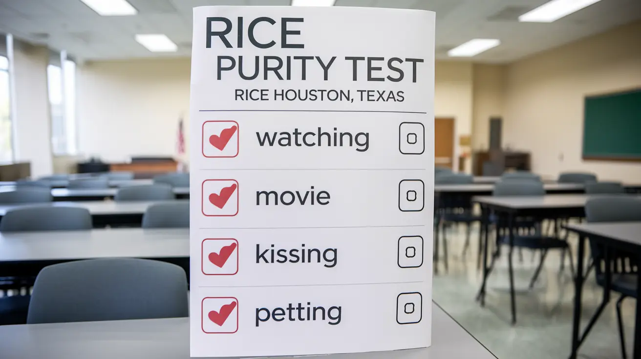Rice Purity Test 2025 | Discover Your Rice Purity Score